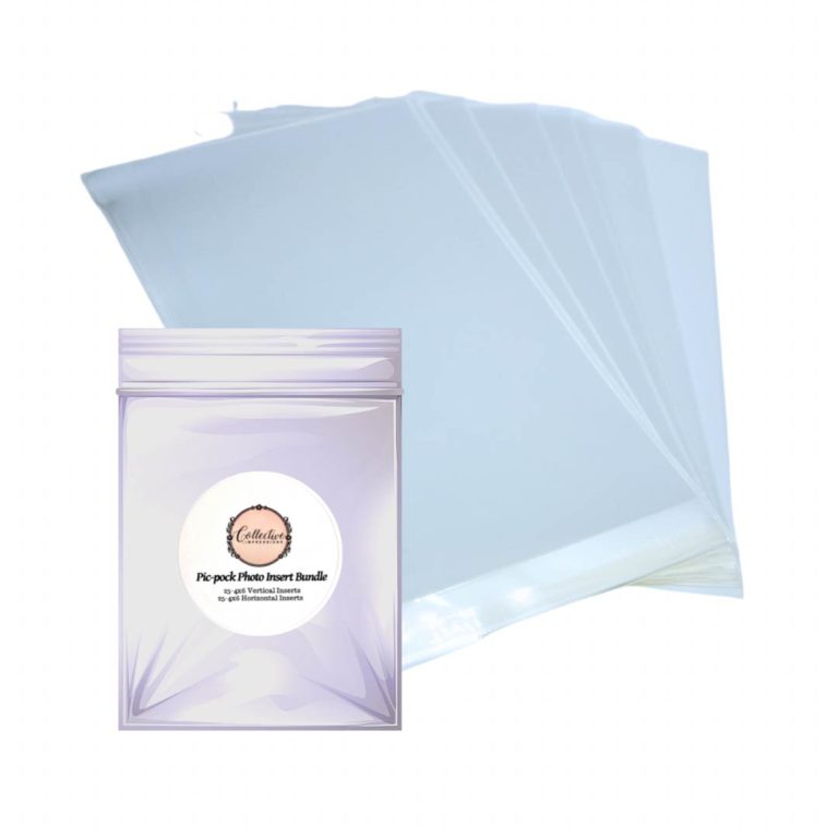 Perfect scrapbook accessory! Pic-pock Attachable Photo Sleeves